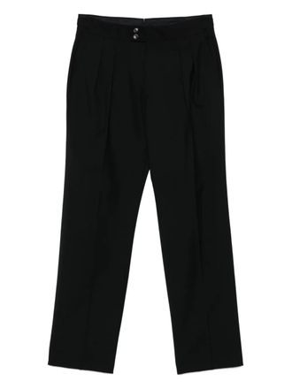 Paul Smith pantalon &agrave; design pliss&eacute; - NERO