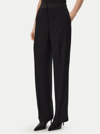 Karl Lagerfeld Stoffhose B4W10063 Schwarz Regular Fit