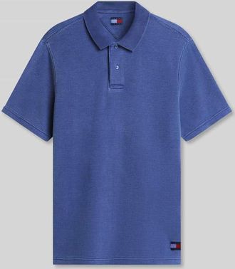Tommy Jeans Relaxed Fit Poloshirt aus reiner Baumwolle