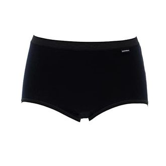 Cotonella Culotte midi en Coton Doux bi-&eacute;lastique avec Finitions Extra-Confortables - Art. 8001