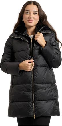 Yes-Zee YES Zee, Femme, Vestes, Noir, Taille: 46 FR Winter Jacket