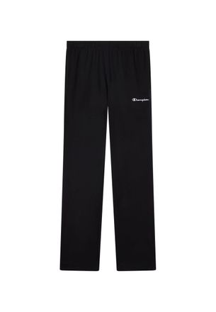Champion Legacy Herren Micro-Polarfleece-Hose mit geradem Saum, Größe S, Schwarz, Schwarz, S