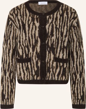 Darling Harbour Darling Harbour Strickjacke Mit Alpaka braun
