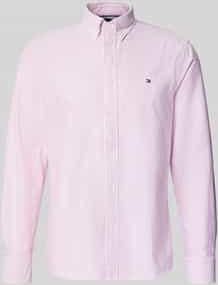 Tommy Hilfiger Regular Fit Businesshemd aus reiner Baumwolle