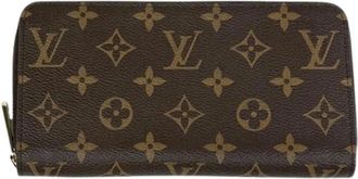 Louis Vuitton Portefeuille long (bi-pli) Pre-owned - Femme - Pre-owned - Brun - Taille: ONE Size