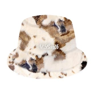 Saint Barth Faux Fur Bucket Hat - - Accessories - Damen - Mehrfarbig - S/M