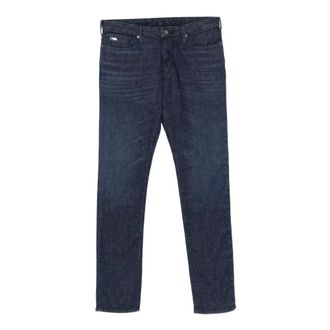 Emporio Armani Baumwoll-Elastan-Hosen mit Taschen - - Jeans - Herren - Blau - W30