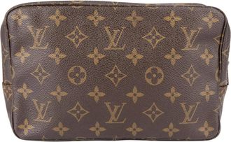 Louis Vuitton Crossbody Bags - Louis Vuitton Canvas Monogram Trousse Toilette 23 - Gr. unisize - in Braun - f&uuml;r Damen
