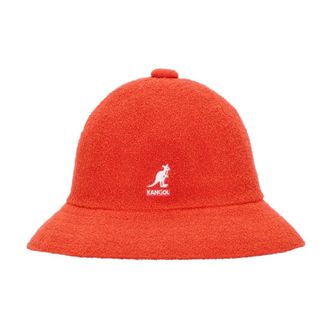 Kangol Casual Bermuda Bucket Hat Cherry Glow - - Accessories - Herren - Orange - S