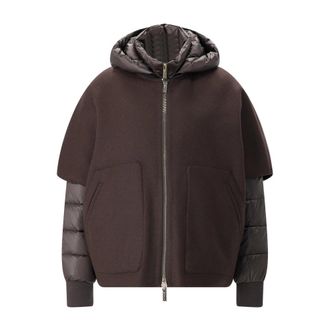 Moorer Pegaso CWR Jacke - - Knitwear - Damen - Braun - M