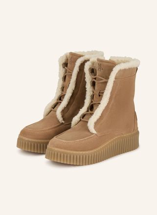 Marc O'Polo Marc Opolo Plateau-Boots beige