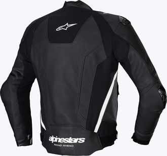 Alpinestars Motorradjacke Missile V3 Motorrad Lederjacke herausnehmbares Innenfutter