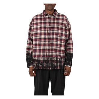Laneus Freizeithemden - - Shirts - Herren - Rot - M
