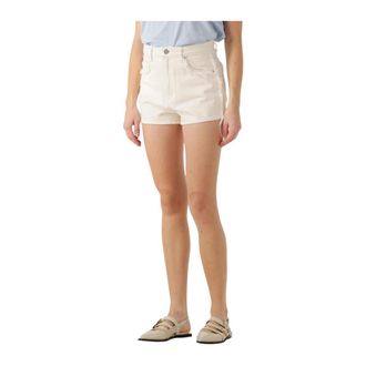 Abrand Ecru High Relaxed Short Keke Jeans - - Shorts - Damen - Wei&szlig; - W28