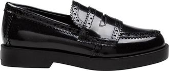 AGL Leather Loafer In Black - Gr. 37,5 (EU) - in Schwarz