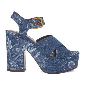 Etro Damen, Schuhe, Blau, 39 EUGröße