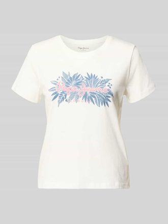 Pepe Jeans London Boxy Fit T-Shirt aus reiner Baumwolle Modell CRISTINA