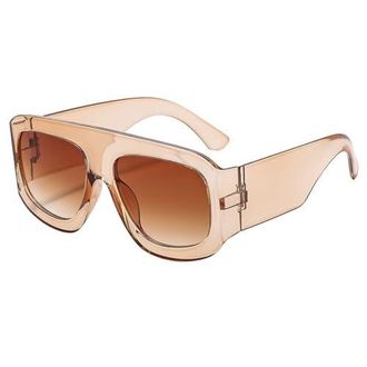 Generic Lunettes De Soleil Dext&eacute;rieur &Agrave; Grande Monture For Hommes, For Les D&eacute;placements Quotidiens, Vacances Et La Conduite(Orange)