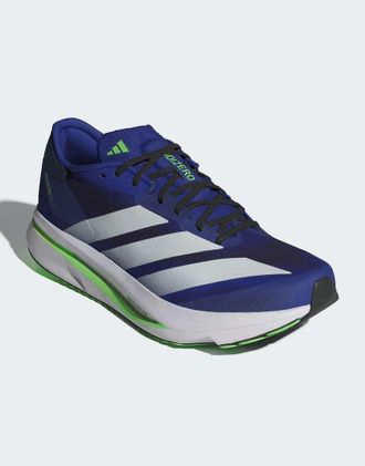 adidas Adizero sl 2 - Baskets - Bleu lucide/blanc nuage/citron vert