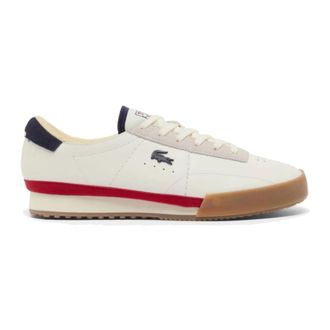 Lacoste Aura 225 Sneakers Wei&szlig; Blau Rot - - Shoes - Herren - Wei&szlig; - 42 EU
