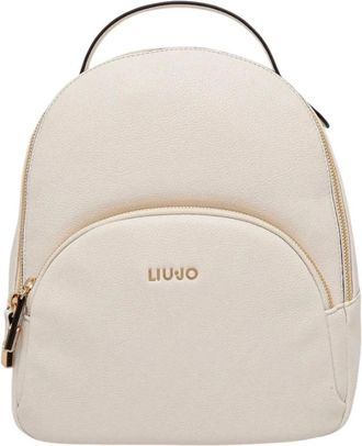 Liu Jo Femme, Sacs, Beige, Taille: ONE Size Manhattan M Backpack
