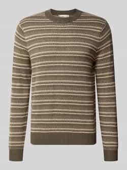 Only & Sons Regular Fit Strickpullover aus Baumwoll-Mix
