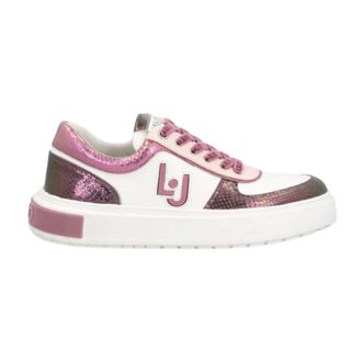 Liu Jo Femme, Chaussures, Multicolore, Taille: 39 EU Baskets Blanches à Paillettes Ariel 243