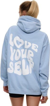 Worldclassca Hoodie Worldclassca Oversized LOVE SELF Hoodie Kapuzenpullover Sweatshirt