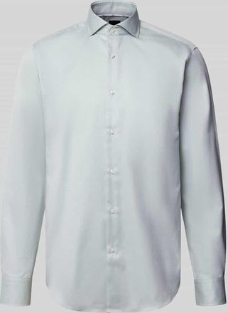 HUGO BOSS Regular Fit Businesshemd aus reiner Baumwolle Modell JOE