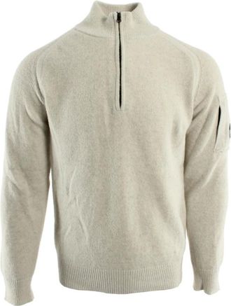 C.P. Company C.p. Company, Homme, Pulls, Blanc, Taille: XL Turtleneck