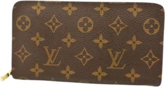 Louis Vuitton unisex, Pre-owned, Brun, Taille: ONE Size Portefeuille en tissu Pre-owned