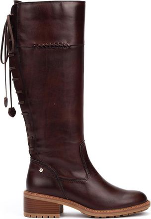 Pikolinos Stiefel in Leder Medina f&uuml;r Frauen Farbe CAOBA