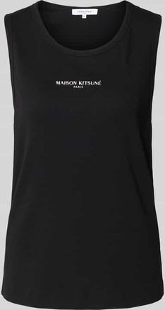Maison Kitsun&eacute; Top aus reiner Baumwolle