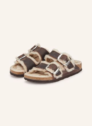 Birkenstock Pantoletten Arizona Big Buckle braun