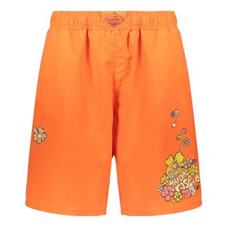 Martine Rose Mesh Lining Swim Shorts - - Swimwear - Herren - Orange - M