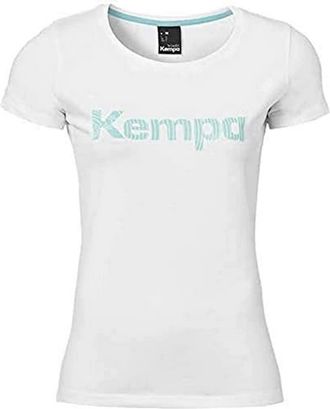 Kempa Damen T-Shirt Graphic T-Shirt, Weiß, XL, 200228502