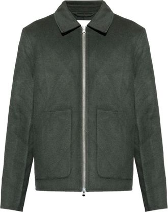 Samsøe & Samsøe veste Sapaulo à poches latérales zippées - Vert