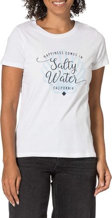 LTB Jeans Damen Sadifa T-Shirt, White 100, S