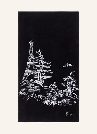 Kenzo Kenzo Home Strandtuch Kestampe schwarz