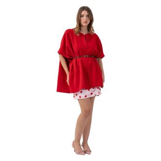Kocca Femme, Vestes, Rouge, Taille: ONE Size Haut Style Tunique