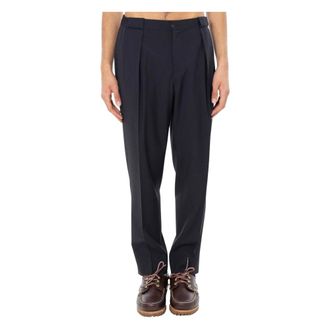 BRIGLIA 1949 Homme, Pantalons, Bleu, Taille: L Pantalon en laine Portobello Zignone