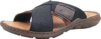 Rieker Mules Homme 22091, Pointure:42 EU, La Couleur:Bleu