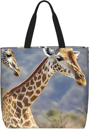 Generic Girafe Sac A Main Femmes L&eacute;ger Sacs De Courses Grand Sac A Main Femme Pour Quotidienne Universit&eacute; Plage