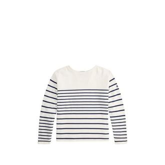 Polo Ralph Lauren Pull droit marini&egrave;re en coton