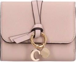 Chlo&eacute; Portafoglio Piccolo Trifold Alphabet - Femme - Accessoires - Gris - Taille: ONE Size