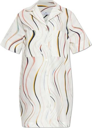 Paul Smith Femme, Robes, Blanc, Taille: 38 FR Robe Chemise
