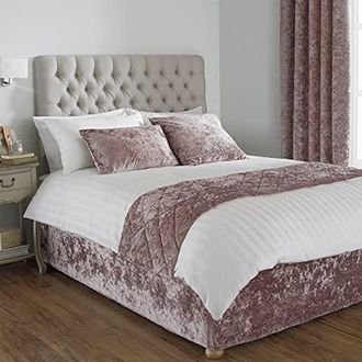 Riva Paoletti Verona Bettläufer, Samt, Erröten, 50 x 200cm