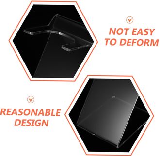 Valiclud Haartrockner Halter Stand Kompakter Fönhalter für Badezimmer und Reise Stabiler Transparenter Haartrockner Aufbewahrungsständer Platzsparend Langlebig