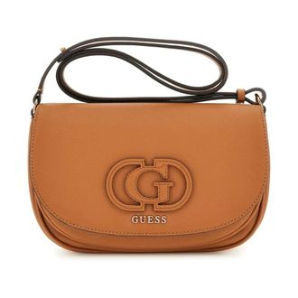 Guess Femme, Sacs, Brun, Taille: ONE Size Sac Silvye Bucket Cognac