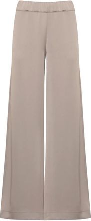 D.exterior Femme, Pantalons, Beige, Taille: 42 FR Wide Pantalons
